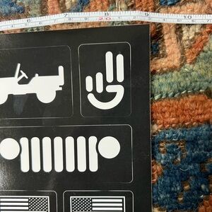 Jeep | Design | Official Jeep Mopar Vinyl Sticker Sheet With 7 Stickers ...